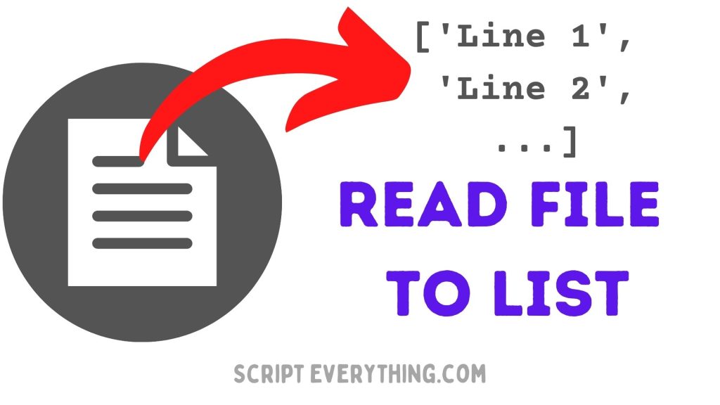 How To Read File Into List With 1 Line Of Code In Python Script how-to-read-file-into-list-with-1-line-of-code-in-python-script