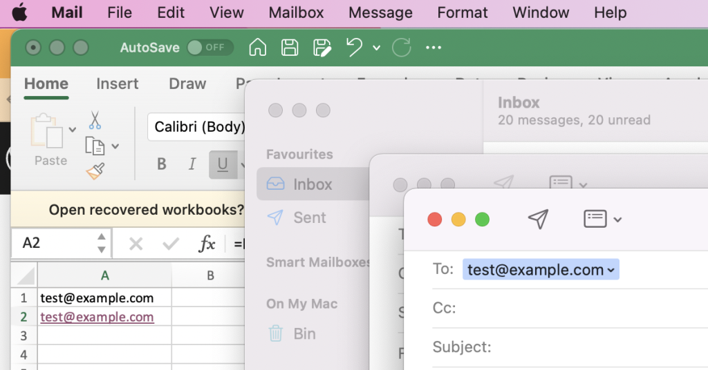 How To Make An Email Address Clickable In Excel