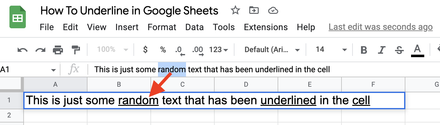 3 Different Ways To Underline In Google Sheets: Shortcuts, Borders ...